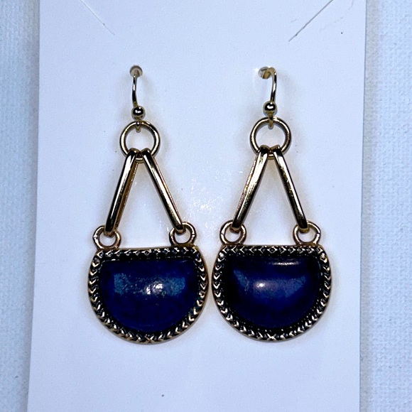 Studio Barse | Jewelry | Nwot Designer Studio Barse Brass Genuine Blue ...